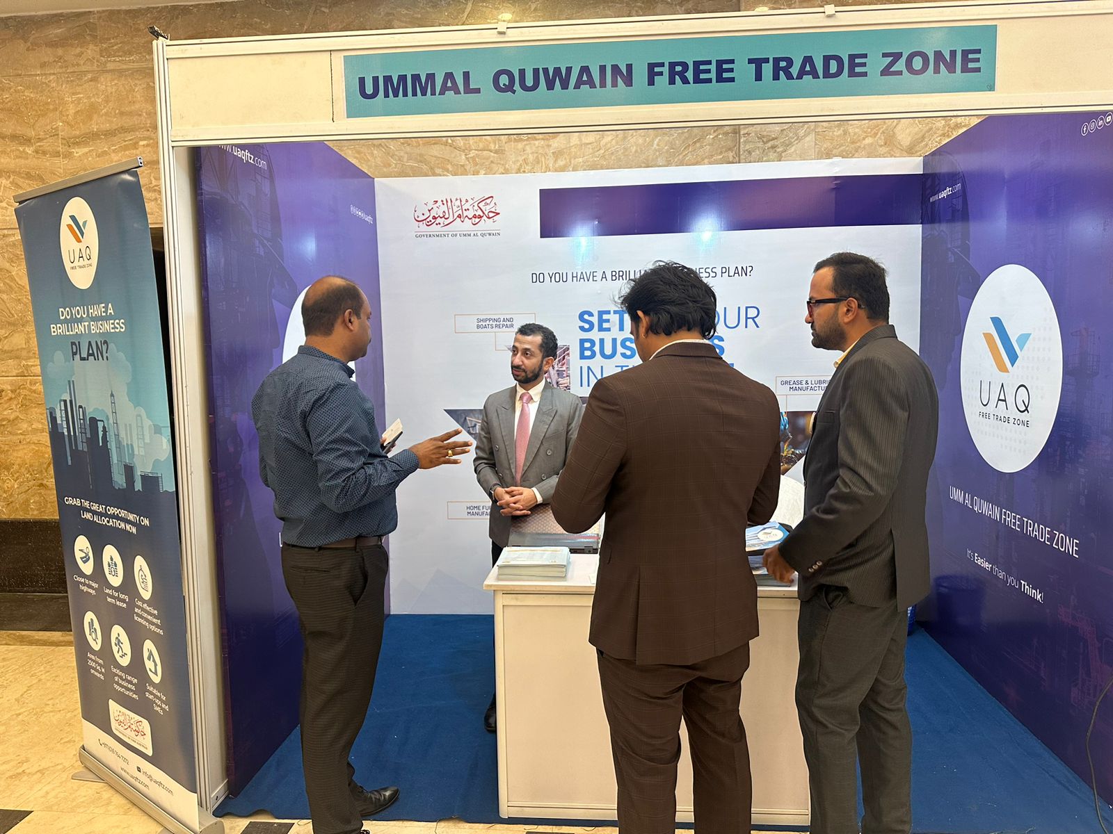 UAQFTZ participates at Kerala State Small Industries Association (KSSIA)